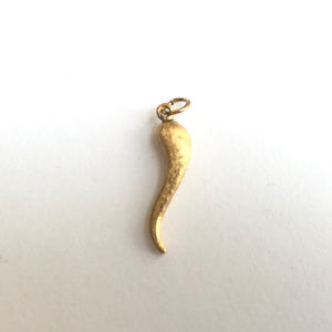 Jewelry | Vintage Gold Filled Horn Pepper Charm Pendant | Poshmark